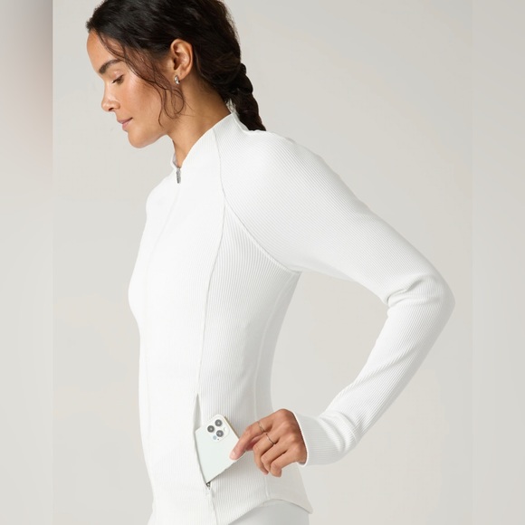 Athleta | Jackets & Coats | Nwt Athleta Salutation Ribbed Jacket In ...